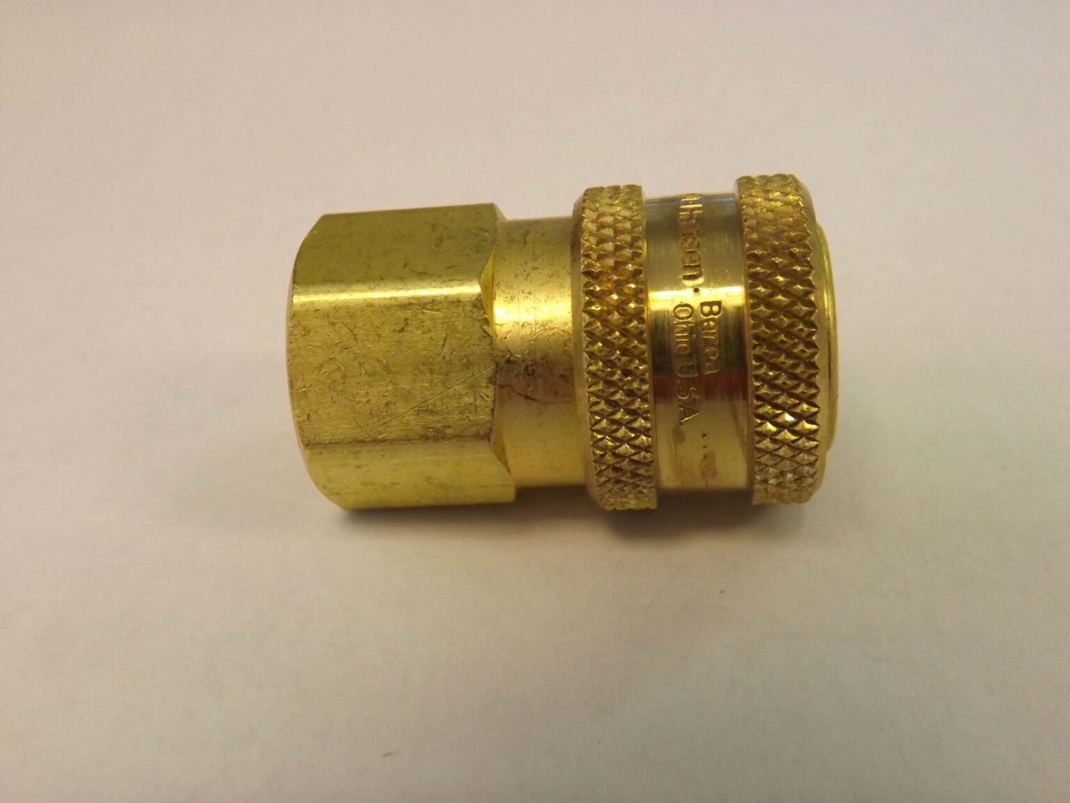 QC Coupler 3/8"Fx3/8"FQC | 87560330 | RJ Bowers Distributors